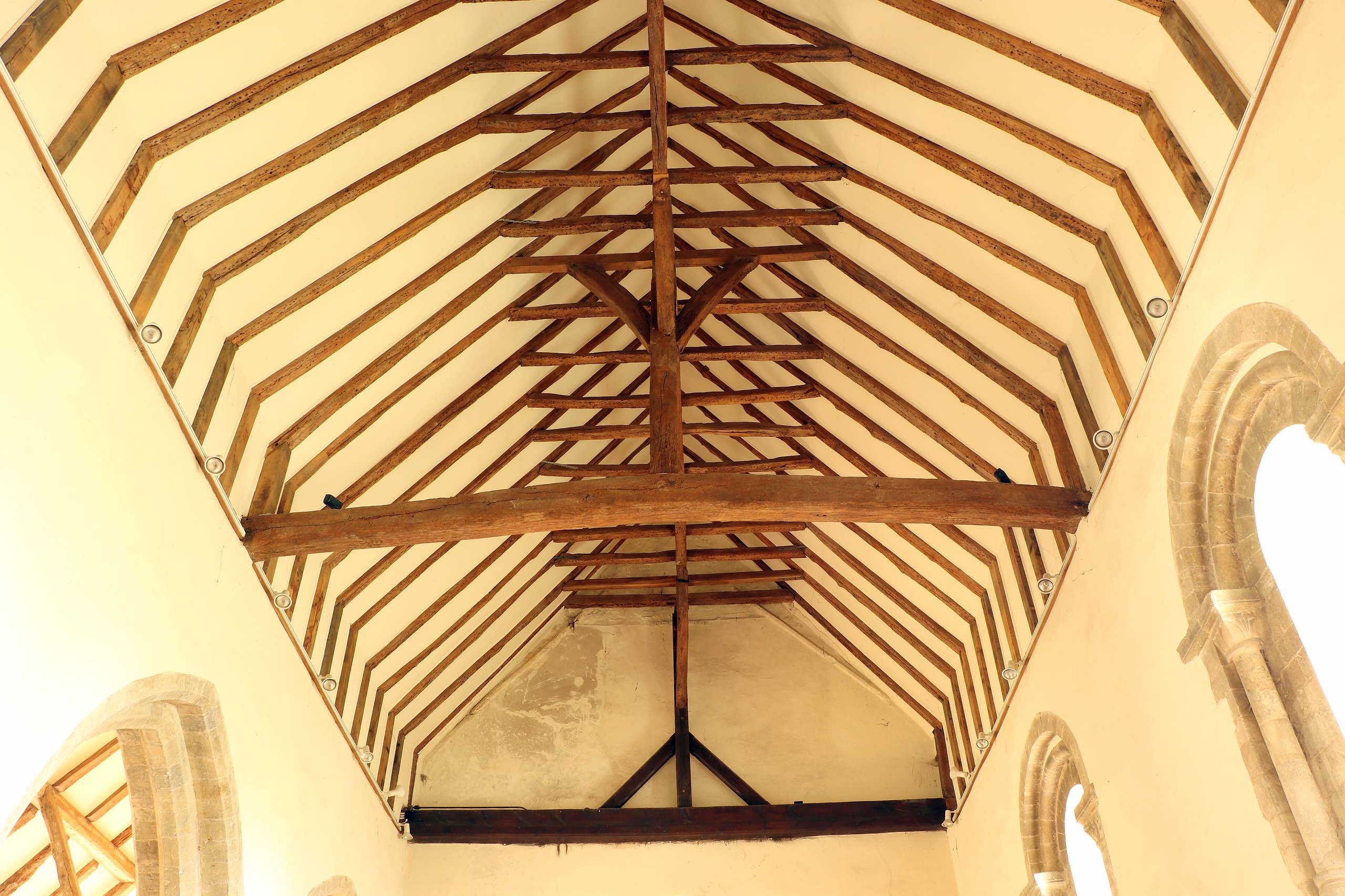 Interior: Roof Timbers | Wildbrooks Benefice