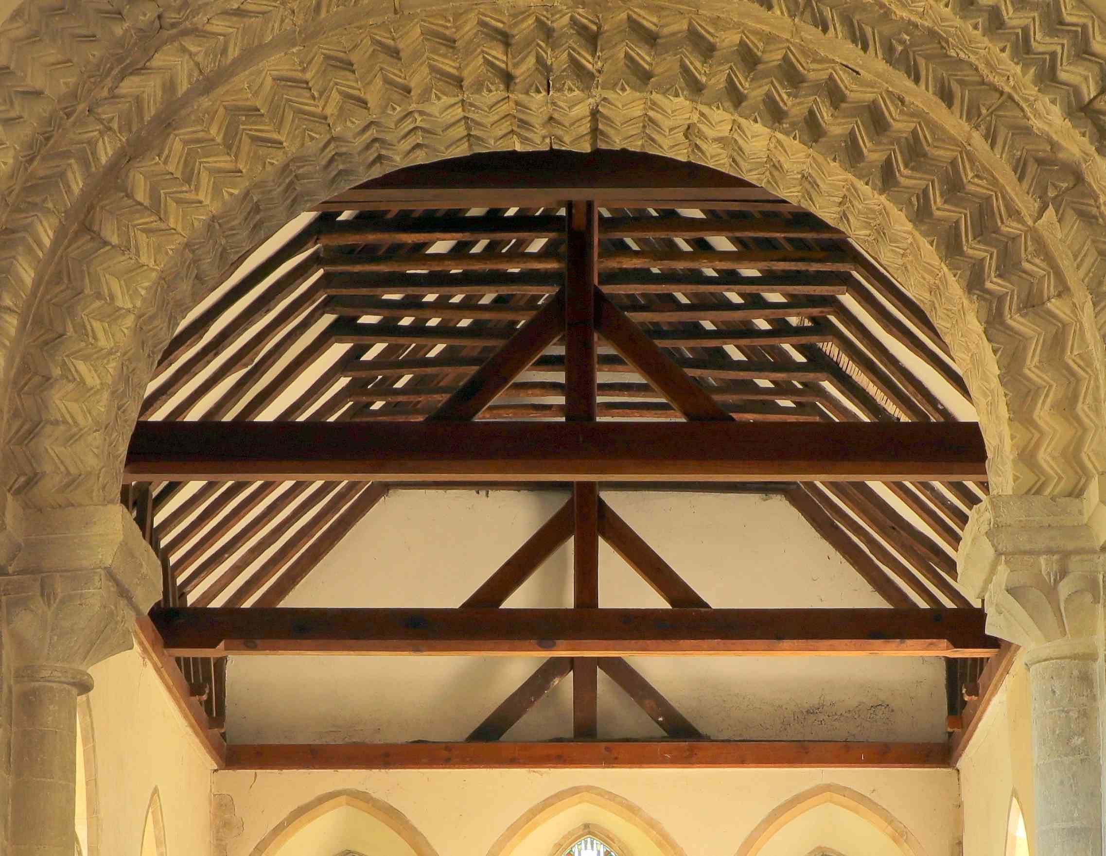 Interior: Roof Timbers | Wildbrooks Benefice